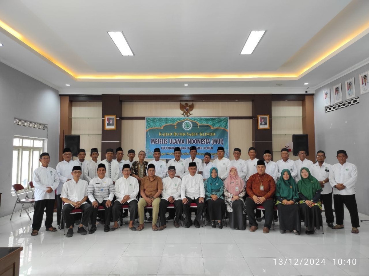 LDII dan Ormas Islam di Pedan Hadiri Pengajian Bersama dari MUI ...