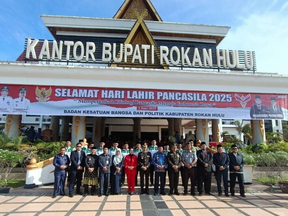 LDII Rokan Hulu Ikuti Upacara Hari Lahir Pancasila Bersama Pemerintah ...
