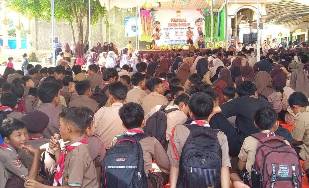 Bentuk Karakter Generasi Muda, LDII Way Kanan Helat Festival Anak Saleh ...