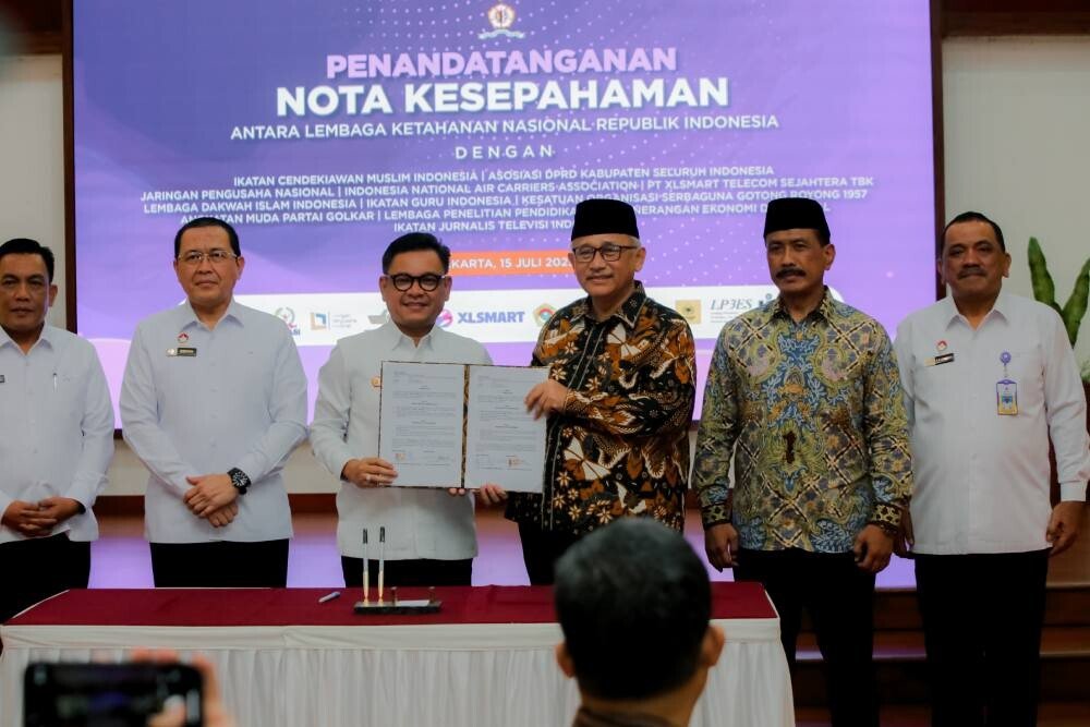 LDII dan Belasan Ormas Teken MoU dengan Lemhannas, Perkuat Ketahanan ...