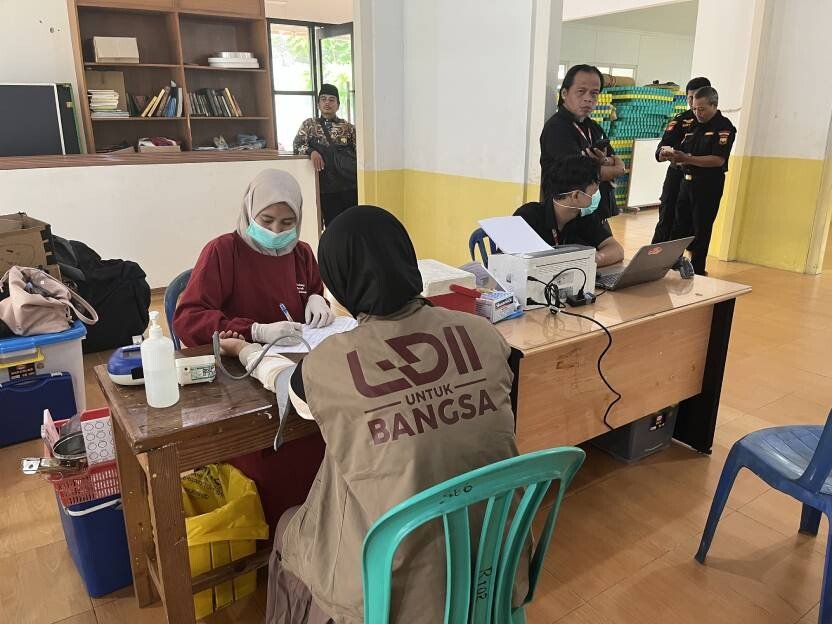 Gandeng PMI, Senkom Dan LDII Tangerang Gelar Aksi Donor Darah - Lembaga ...